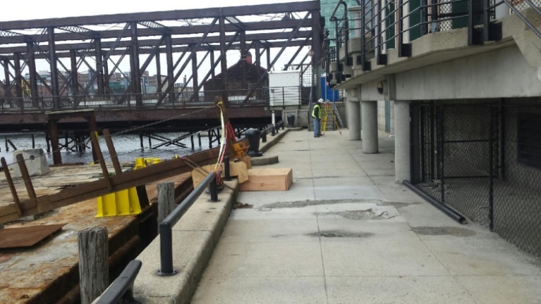 Capt. John Foster Williams Coast Guard Building, Seawall Monitoring ...